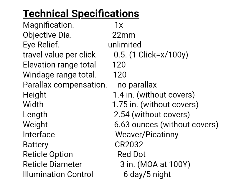 German Precision Optics Introduces New SPECTRAdot Red Dot Scope | FOG HORN
